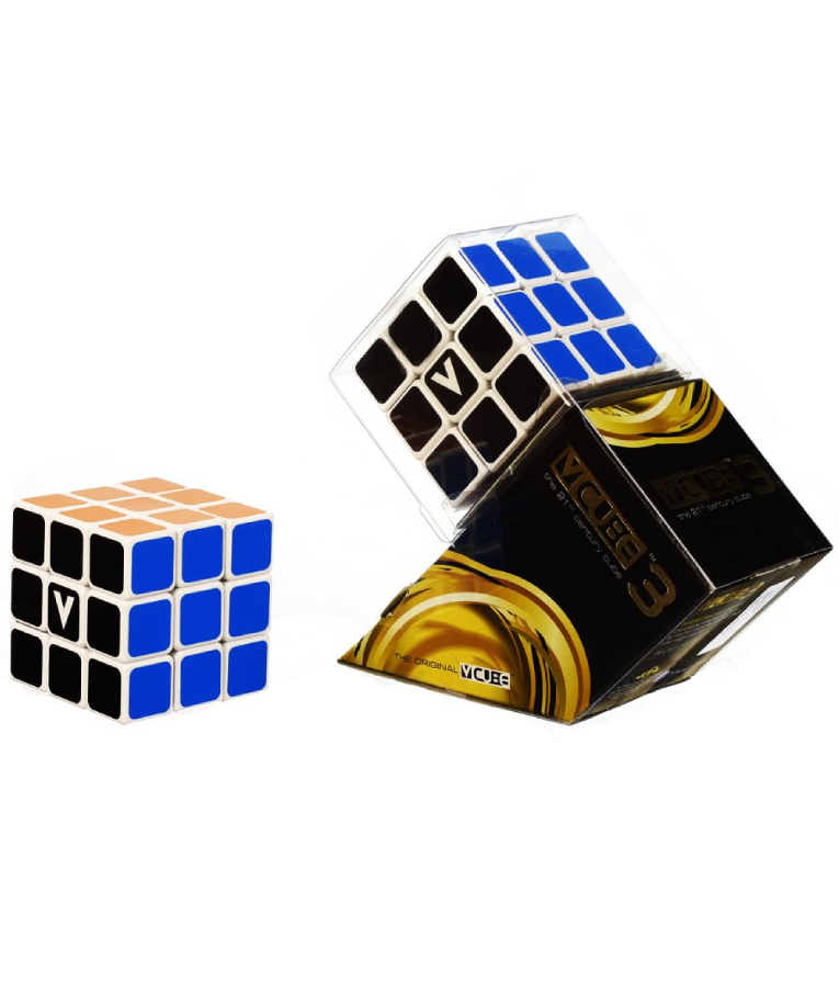 V-Cube 3x3 White Flat PRO CUBE Κυβος V3W | Εκπαιδευτικά VCUBE ...